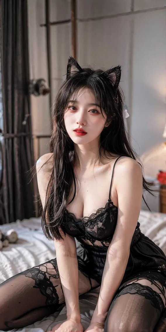 【全网首发】白色蕾丝眼罩-LoRA-killer-LiblibAI