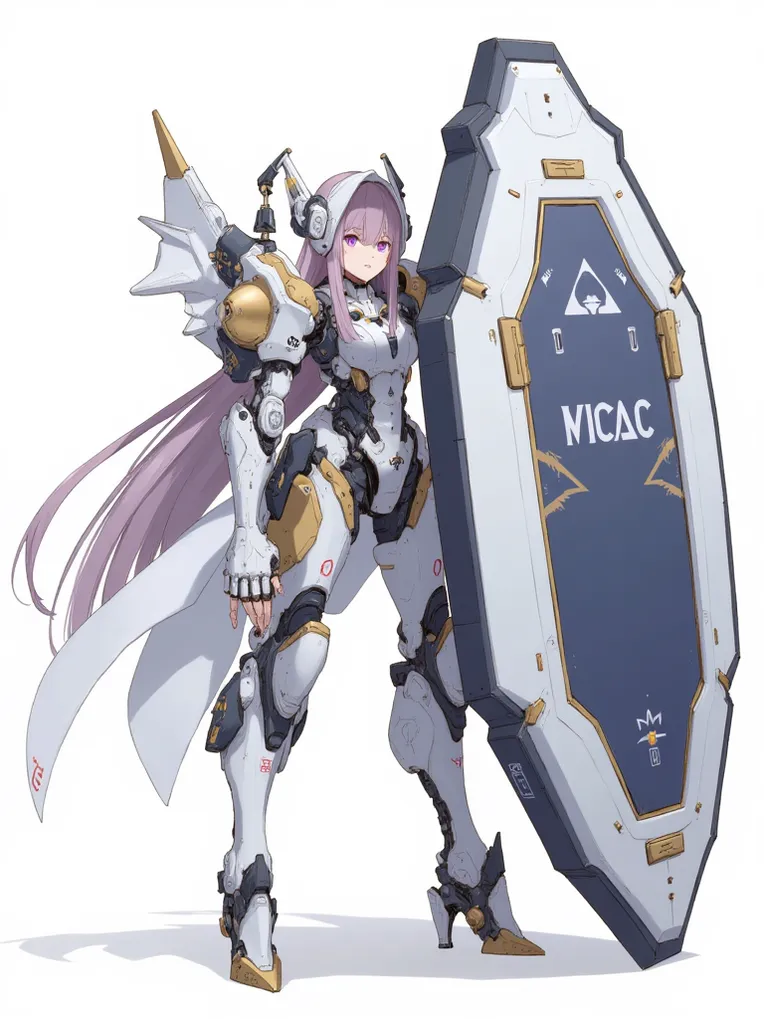 FLUX Tower Shield Girl-LoRA-H_crane_H-Shakker