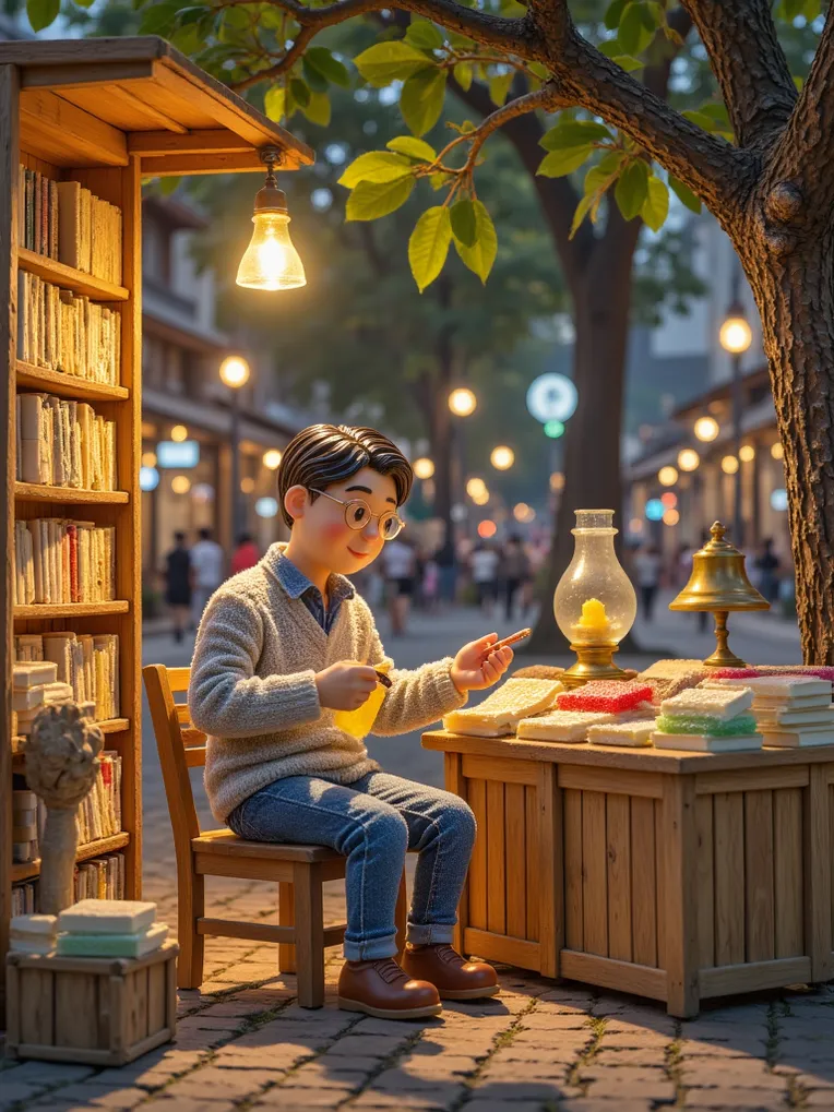 AICHANG | Soft Candy Style Subject+Realistic Scene-LoRA-AICHANG-Shakker
