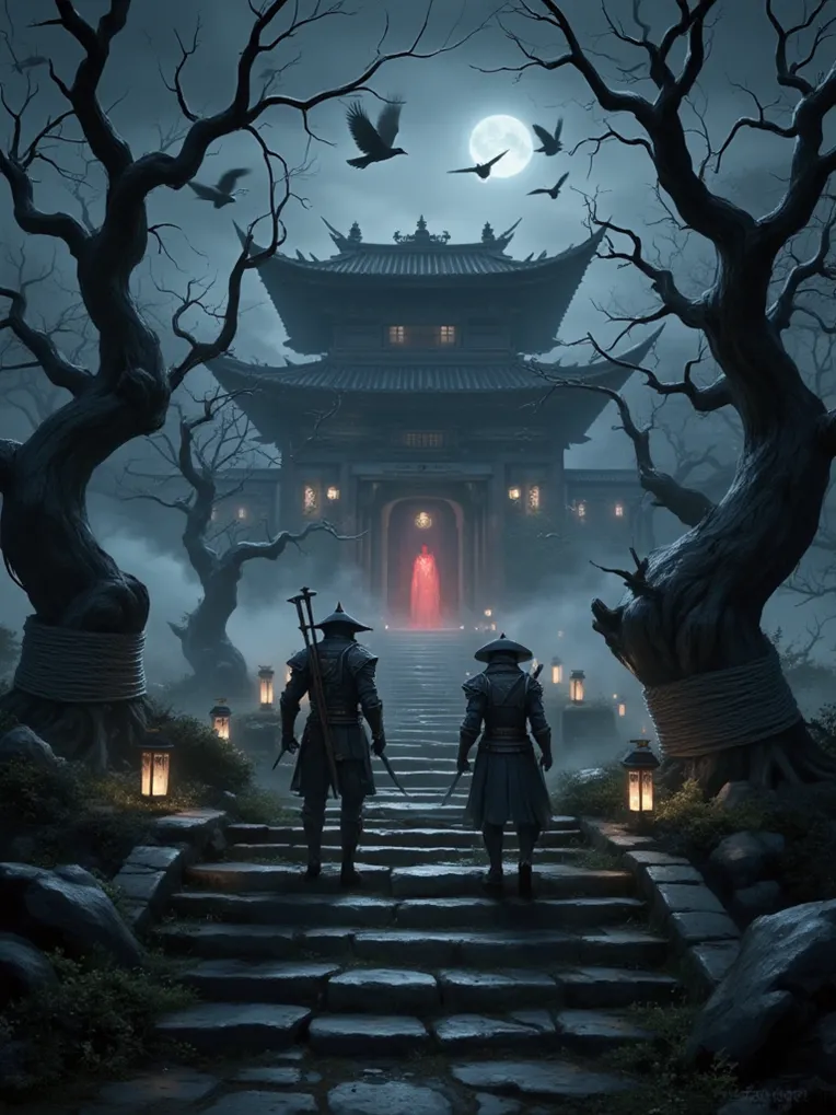 Polar Night | Flux Xianxia Game Scene-LoRA-Dark_Artist-Shakker