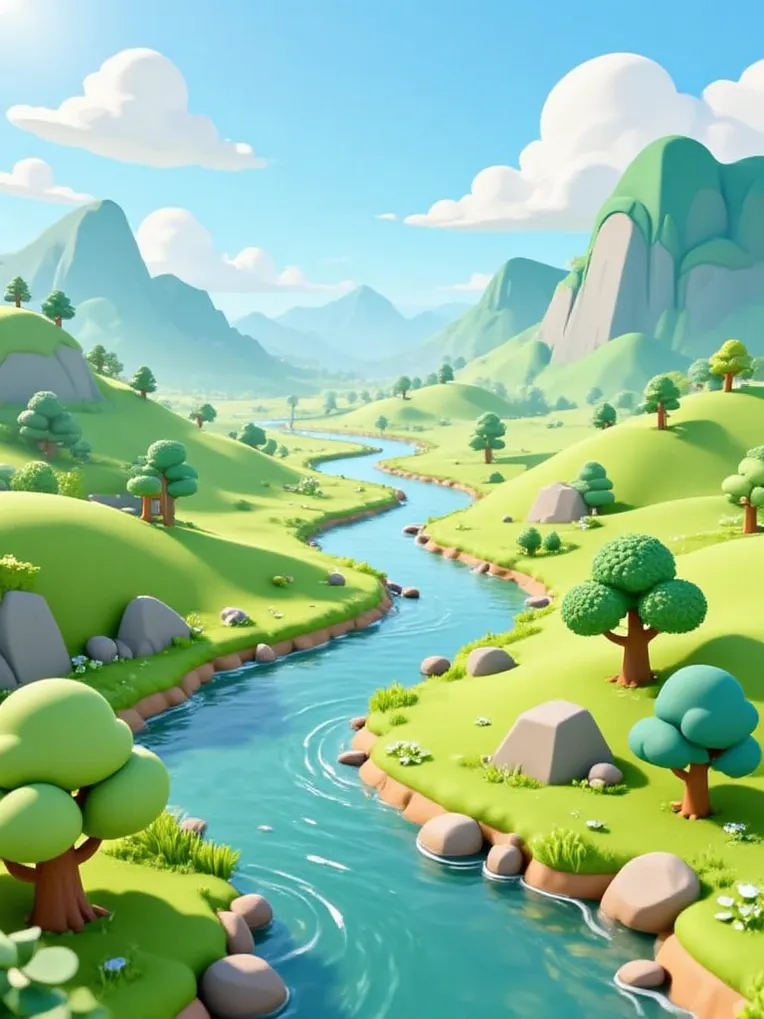 F.1-Animation 2.5D Game Scene-LoRA-184677064-Shakker