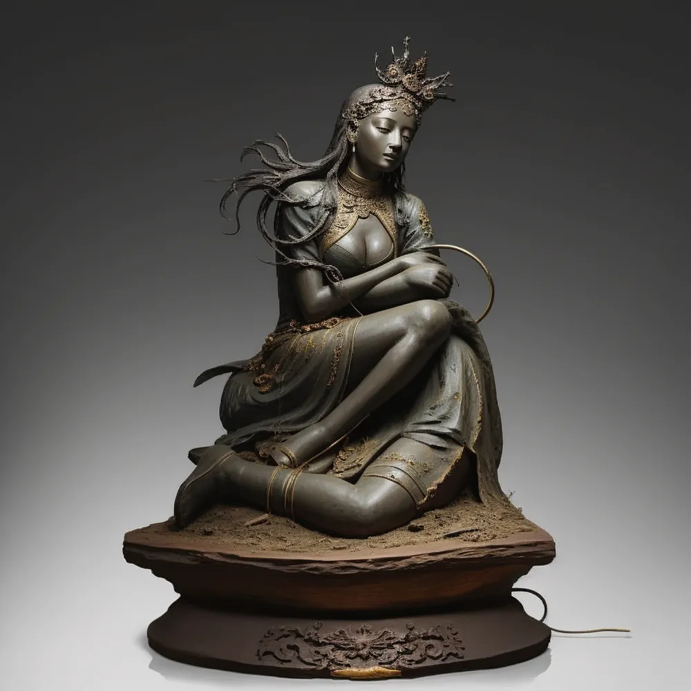 sculpture雕塑-LoRA-如来到底来没来？-LiblibAI