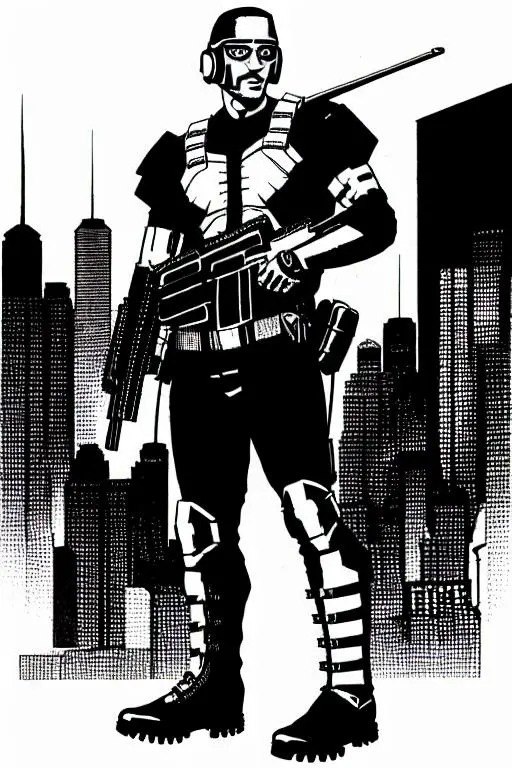 游戏RPG 2000's Ink and pencil style character generator-Checkpoint-深度学习琥珀 ...