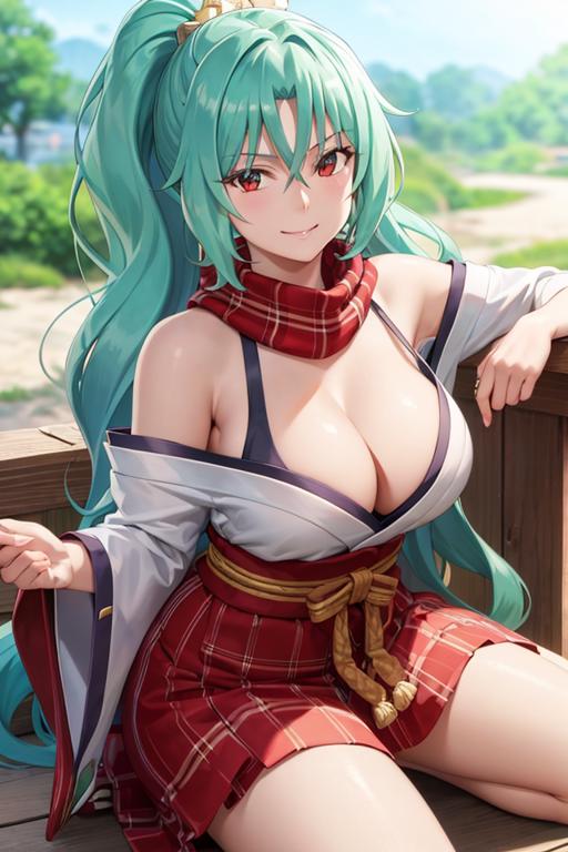 动漫Tomoe (Tsuki ga Michibiku Isekai Douchuu)-LoRA-虚拟苔藓-LiblibAI