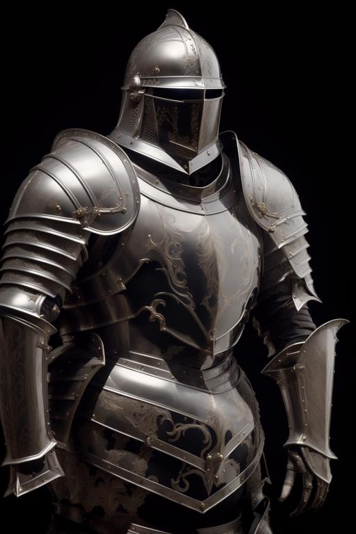 Medieval Style Armor Suit(中世纪风格铠甲套装) LoRa-LoRA-Axebro-LiblibAI