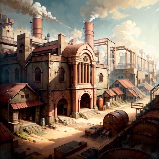 科技感GrecoRomaPunkAI-LoRA-比特苔藓-LiblibAI