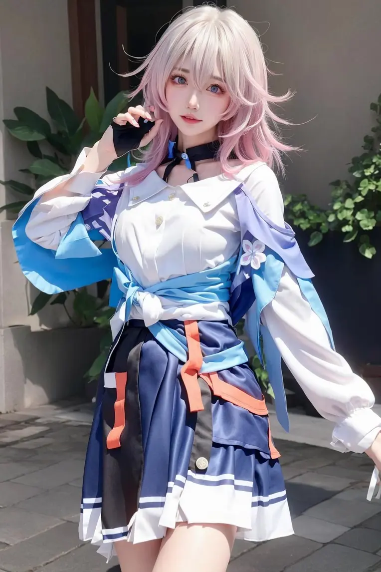 游戏March 7th in Honkai Star Rail | Realistic LORA-LoRA-二进制涟漪-LiblibAI