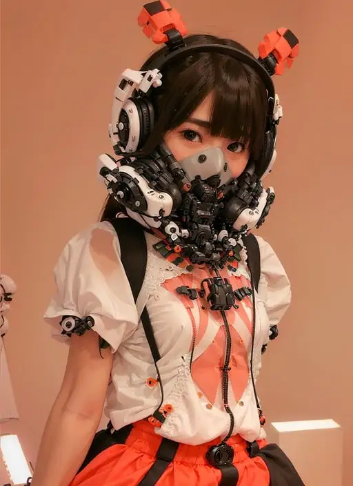 Techpunk Mask | Wearable LoRA-LoRA-YeHeAI-LiblibAI