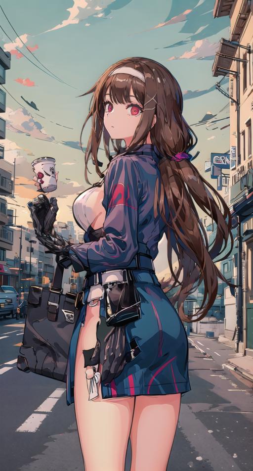 Girls' Frontline-JS 9 -Orca's Journey & Original outfits (With multires noise version)-LoRA-L_A ...