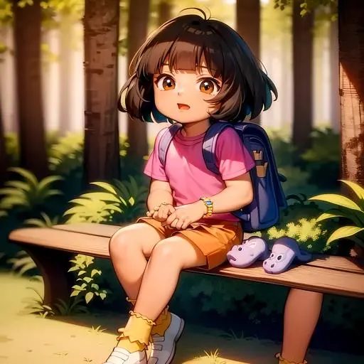 动漫Dora the explorer-LoRA-逻辑季风-LiblibAI