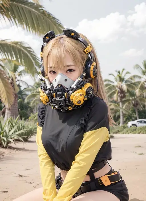 Techpunk Mask | Wearable LoRA-LoRA-YeHeAI-LiblibAI