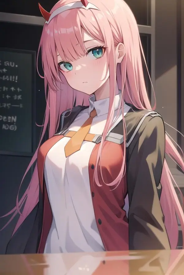 动漫Zero Two - Darling in the Franxx-LoRA-神经元珊瑚-LiblibAI