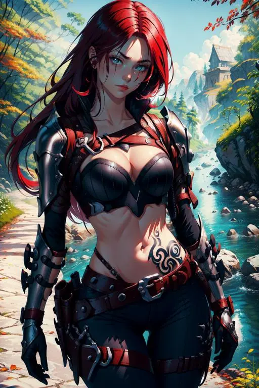 游戏Katarina/Battle Academia Katarina (League of Legends) LoRA-LoRA-神经元风暴-LiblibAI