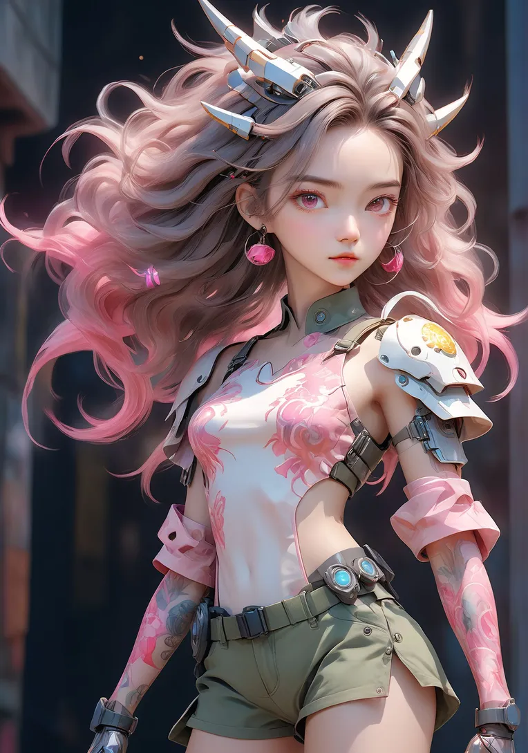 SDXL_花花的3D-LoRA-AIGC_花花-LiblibAI