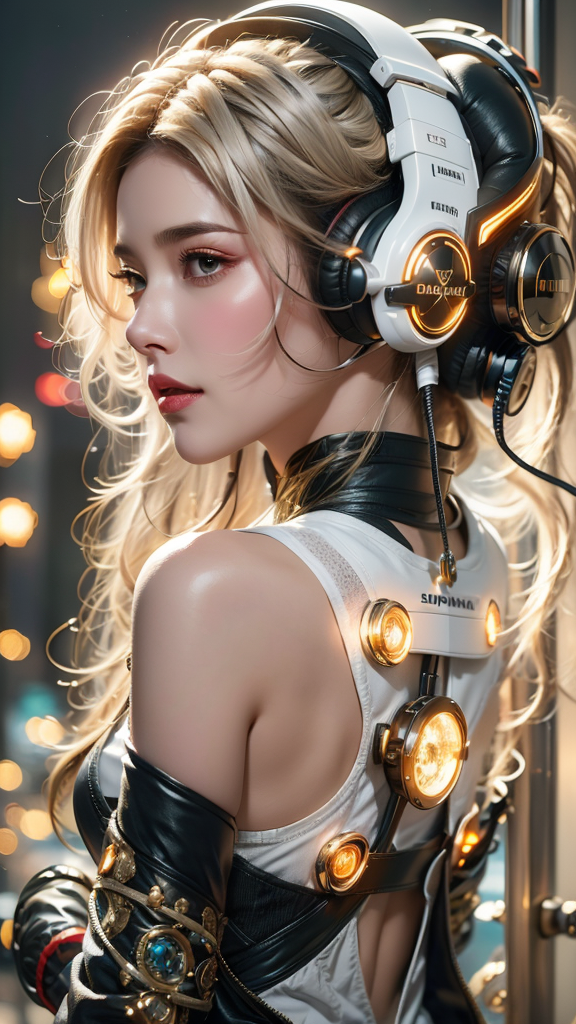 超写实赛博朋克美女-LoRA-一念-LiblibAI