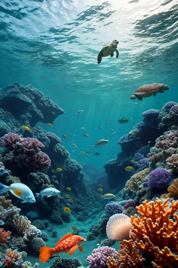 超真实海底摄影MAX-Checkpoint-极热分享-LiblibAI