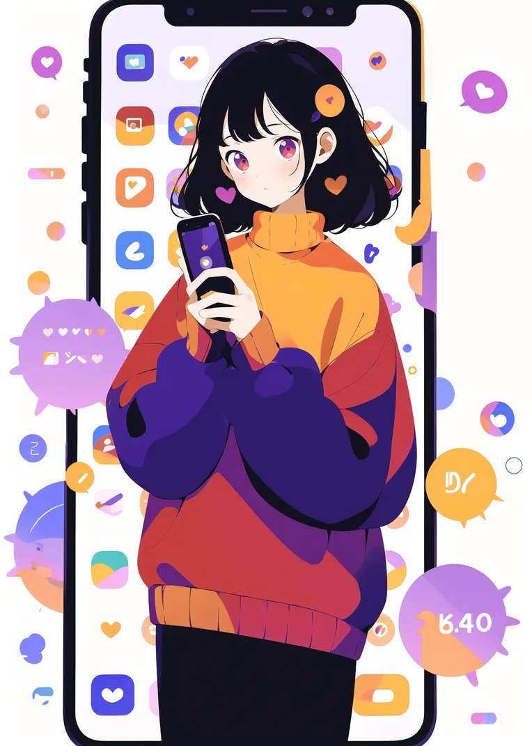 MW_潮计划·扁平插画-LoRA-大魔王-LiblibAI