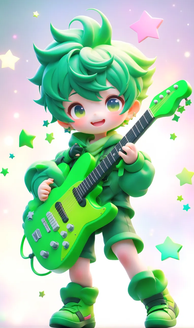 MW_Q版3D角色IP设计_lora-LoRA-大魔王-LiblibAI