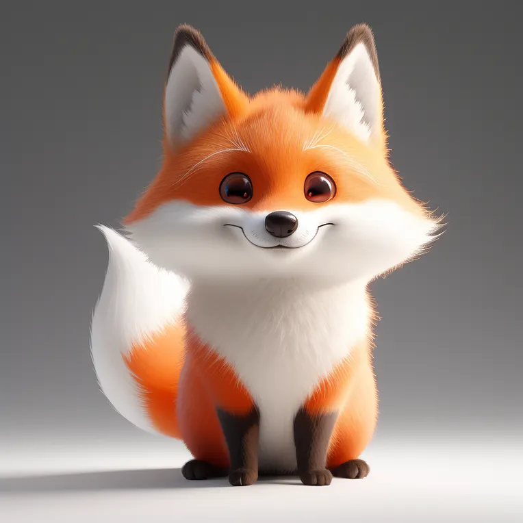 可爱的毛茸茸3D_IP-LoRA-AIGC东哥-LiblibAI