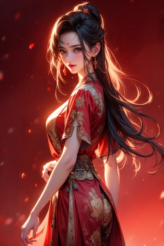 （LIb独家发布）国风CG型LORA-LoRA-不爱吃鱼-LiblibAI