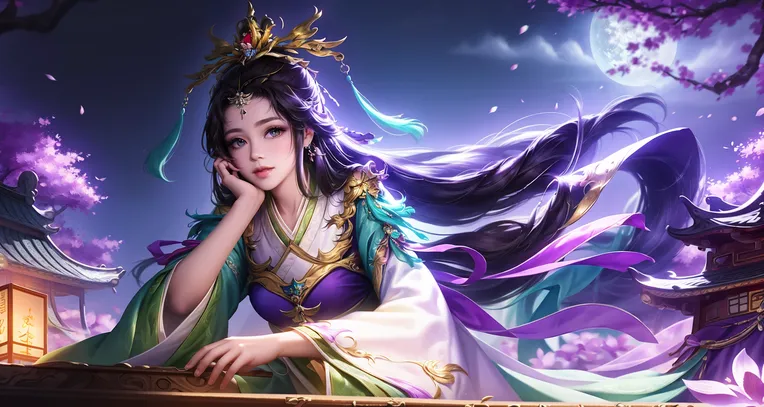 三国杀国风CG游戏-LoRA-知名异世界巫师-LiblibAI