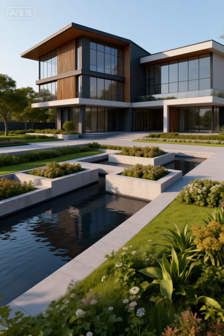 Kontext - One-click conversion of architectural line drawings to render ...