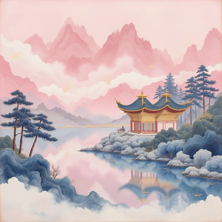 FLUX - Dopamine Landscape-LoRA-木头-Shakker