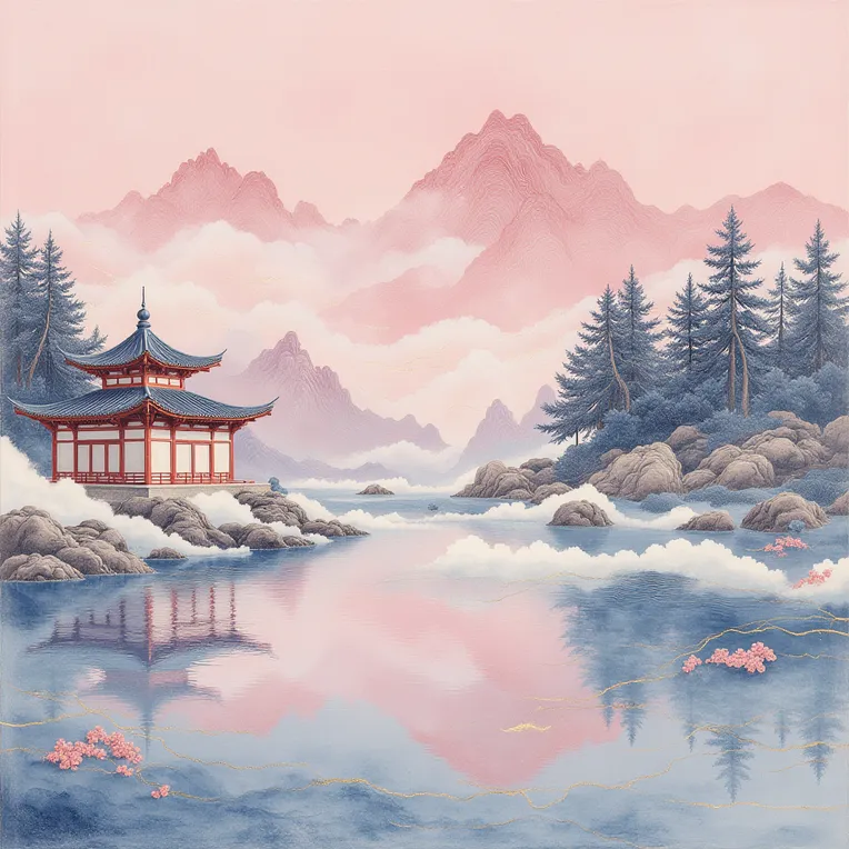 FLUX - Dopamine Landscape-LoRA-木头-Shakker