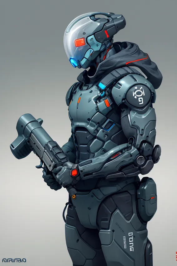 人与机器-LoRA-Hongke-LiblibAI