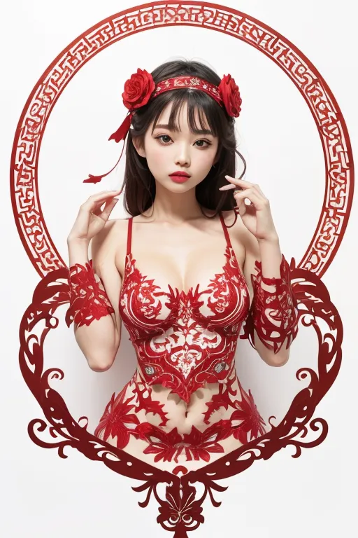 YLT| 新春·龙年剪纸-LoRA-叶绿体-LiblibAI