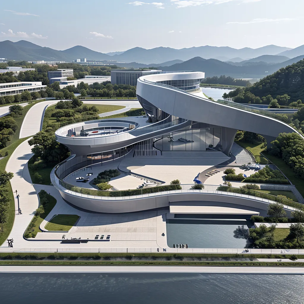 AI绘画-XSArchi_114MountainBuilding山体建筑-Siwei Tang-AI绘图-LiblibAI