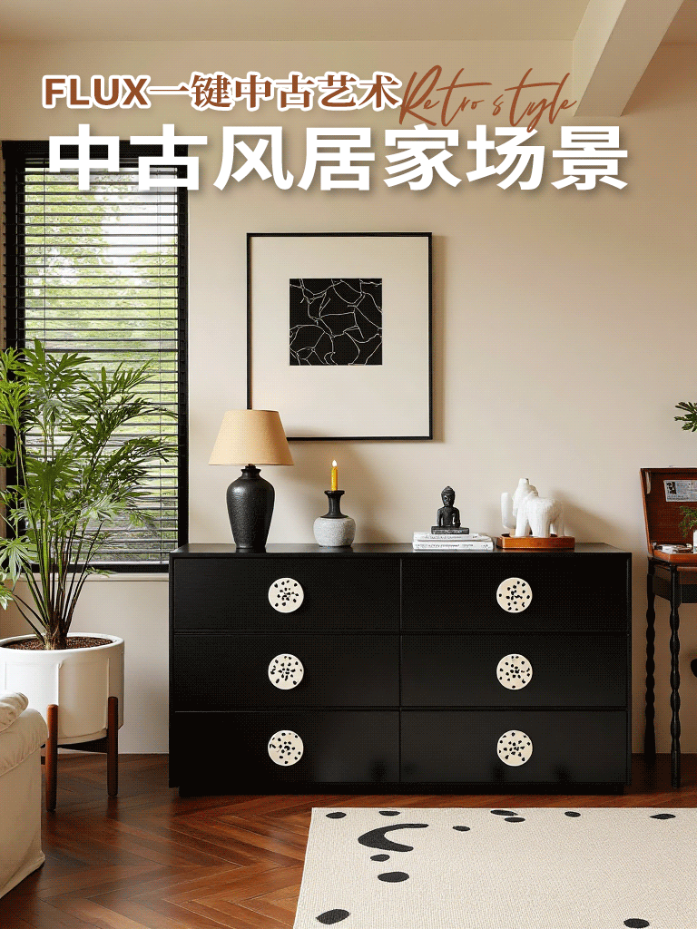 AI绘画-室内中古风家居场景v3.0一键生成史诗级中古艺术-AIGC三渡-AI绘图-LiblibAI