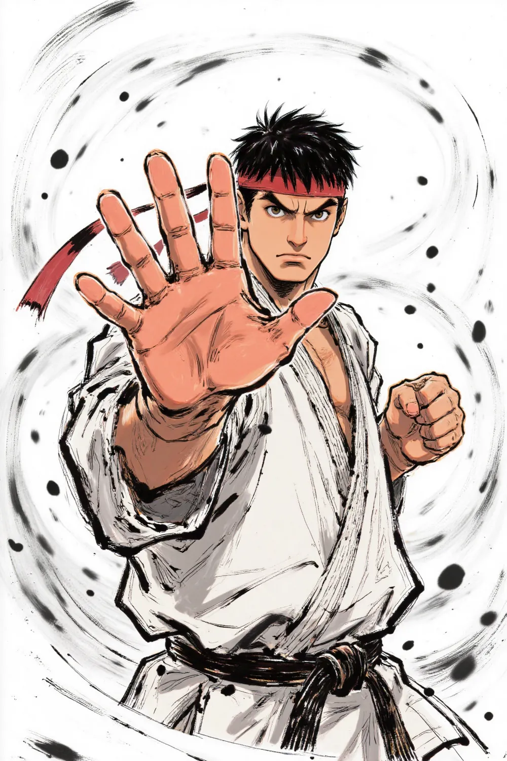街霸 RYU F1-LoRA-Lancelot-LiblibAI