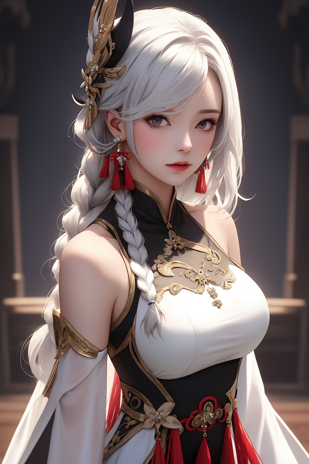 原神申鹤2.5D-LoRA-泊T.T-LiblibAI