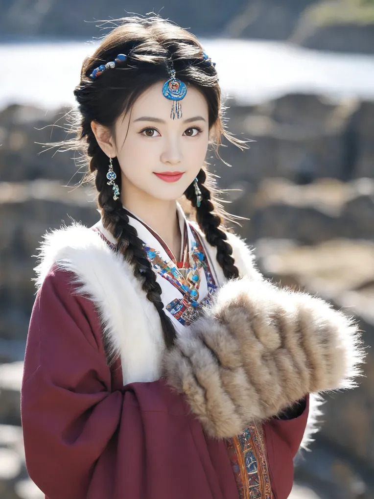 zangzu少数民族-藏族服饰-LoRA-樱桃红了-LiblibAI