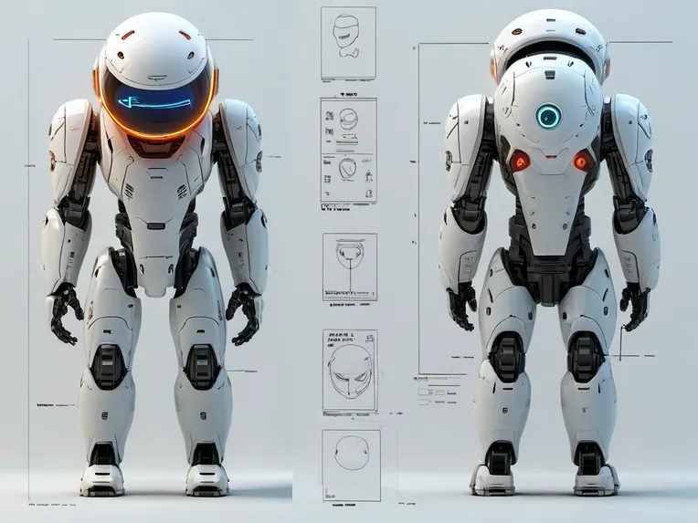 SDXL-design-robot-LoRA-Anss丶-Shakker