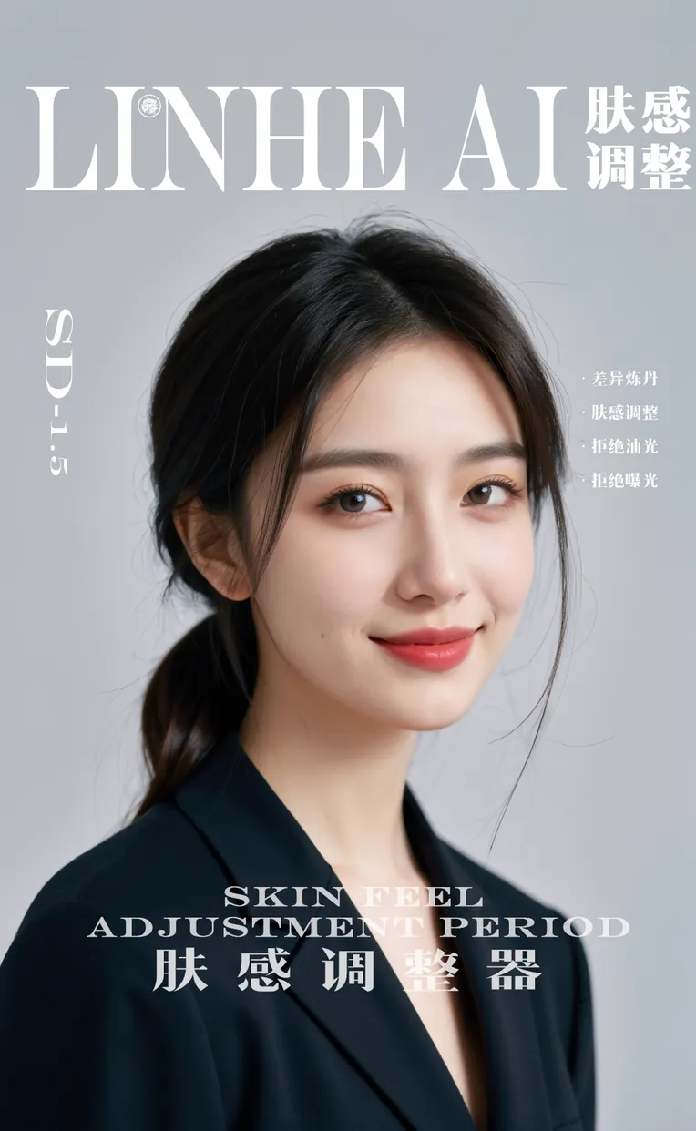 林鹤-皮肤质感调整器-差异炼丹功能性lora模型-LoRA-林鹤_AIGC-LiblibAI