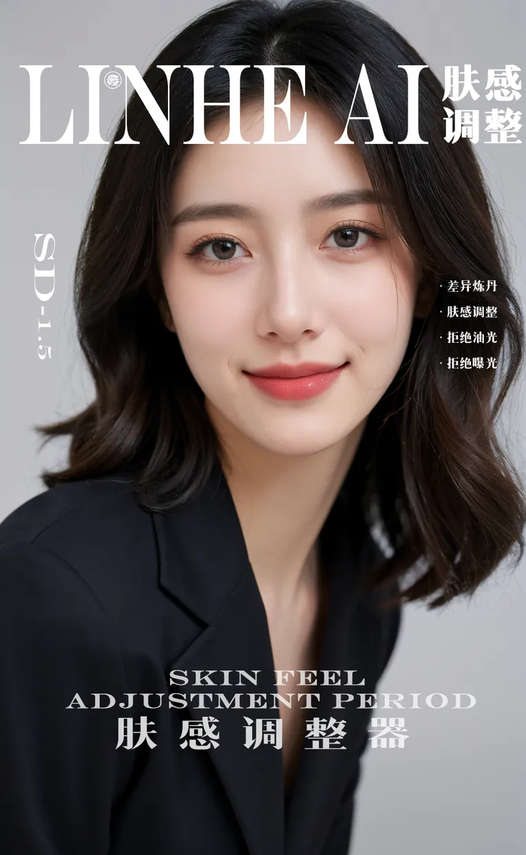 林鹤-皮肤质感调整器-差异炼丹功能性lora模型-LoRA-林鹤_AIGC-LiblibAI