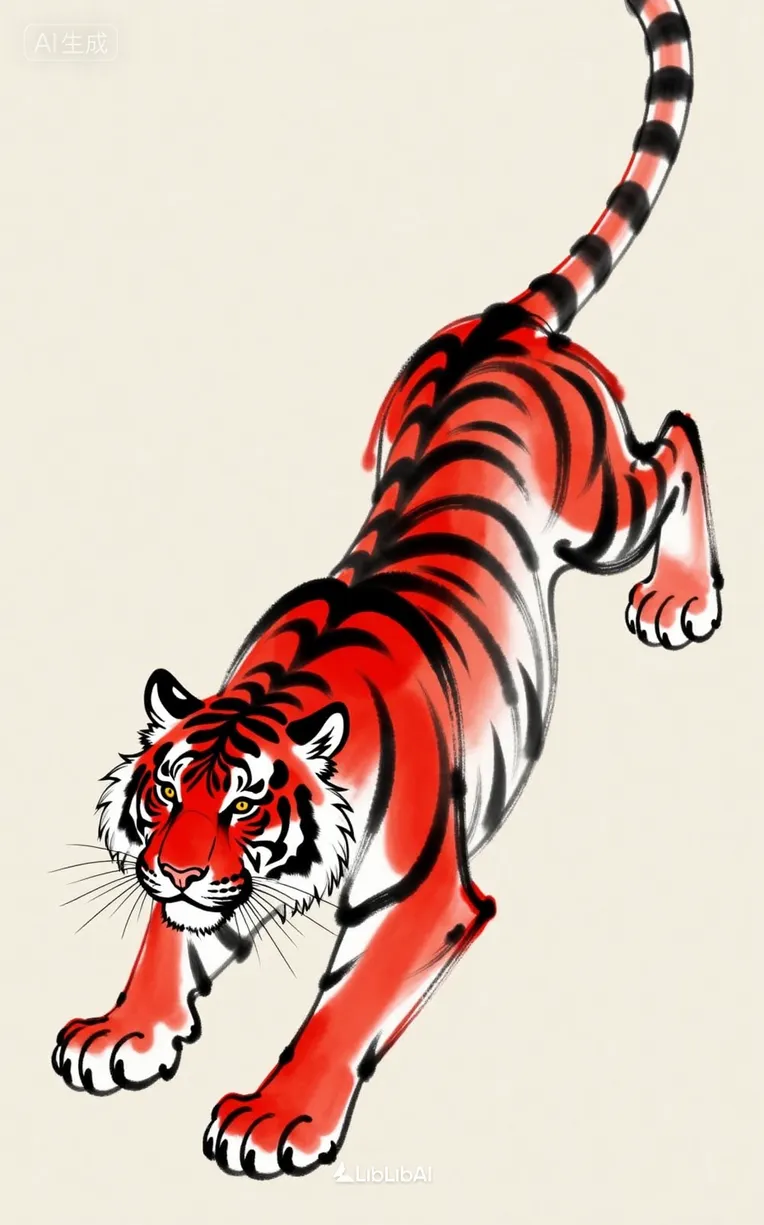 F.1-Zodiac Animal Ink Painting-LoRA-JACKRICHS-Shakker