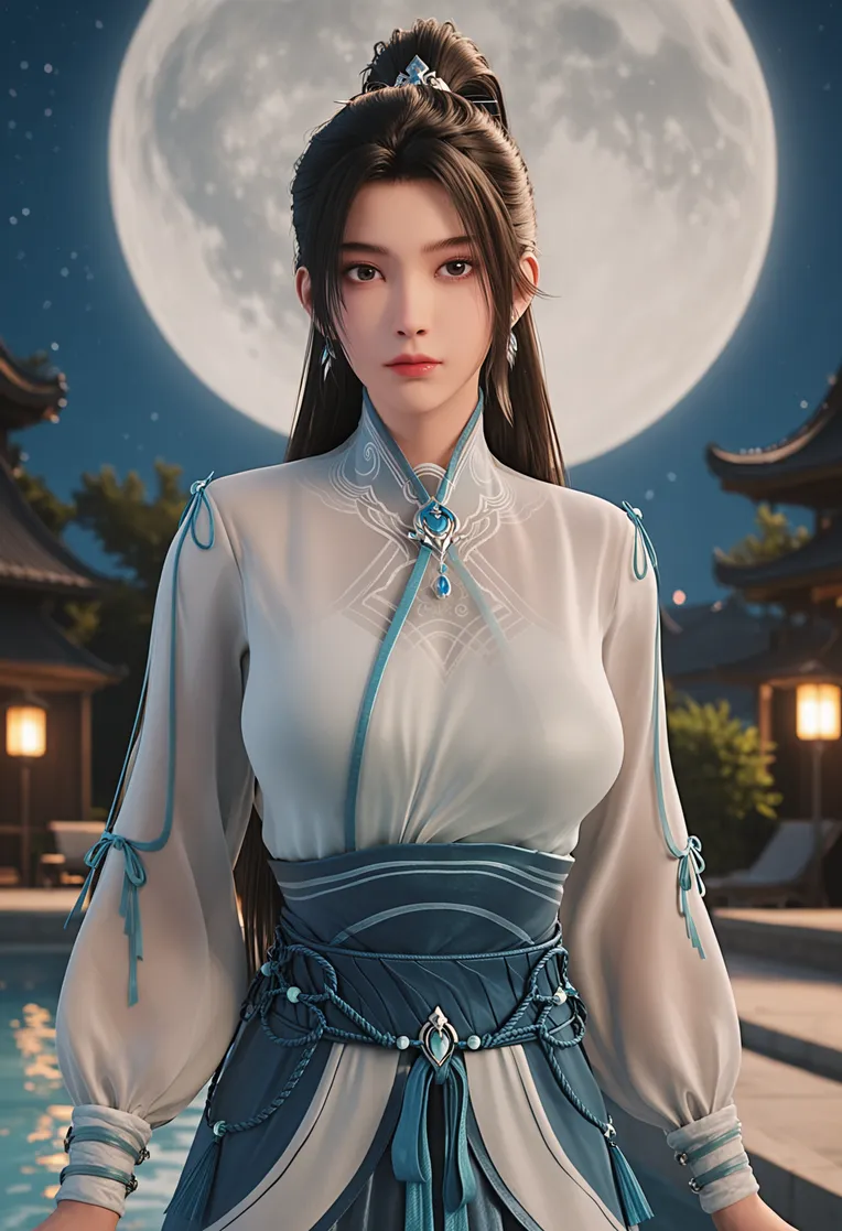 宁姚_剑来_国漫_Pony-LoRA-雨晴-Shakker