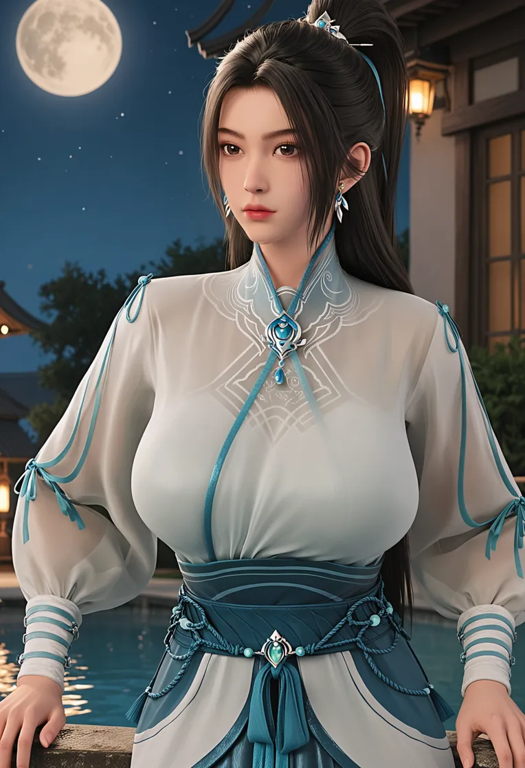 宁姚_剑来_国漫_Pony-LoRA-雨晴-Shakker