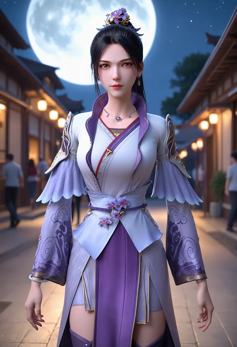 Nangong Xi'er_Jun You Yun_Chinese Animation_Pony-LoRA-雨晴-Shakker