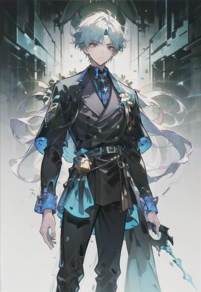 AI绘画-绘画风Handsome Male 2.5D - LORA-灼-AI绘图-LiblibAI
