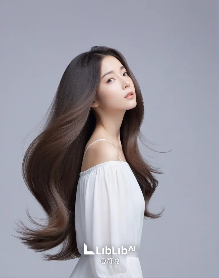 AI绘画-Fly飘逸的头发|SDXL-符说-AI绘图-LiblibAI