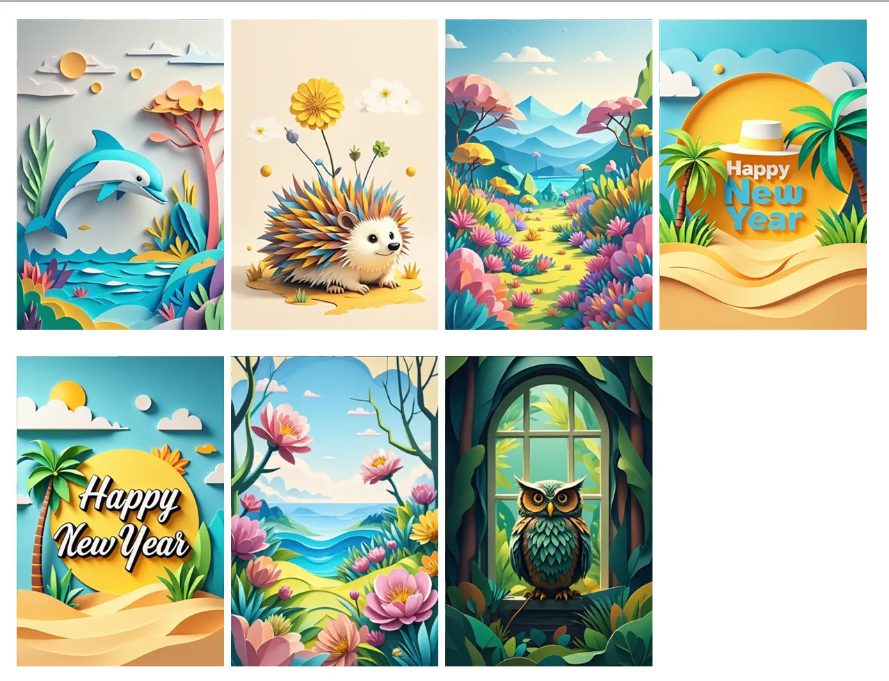 F1_3D立体剪纸风格-LoRA-兔子可爱啊-LiblibAI