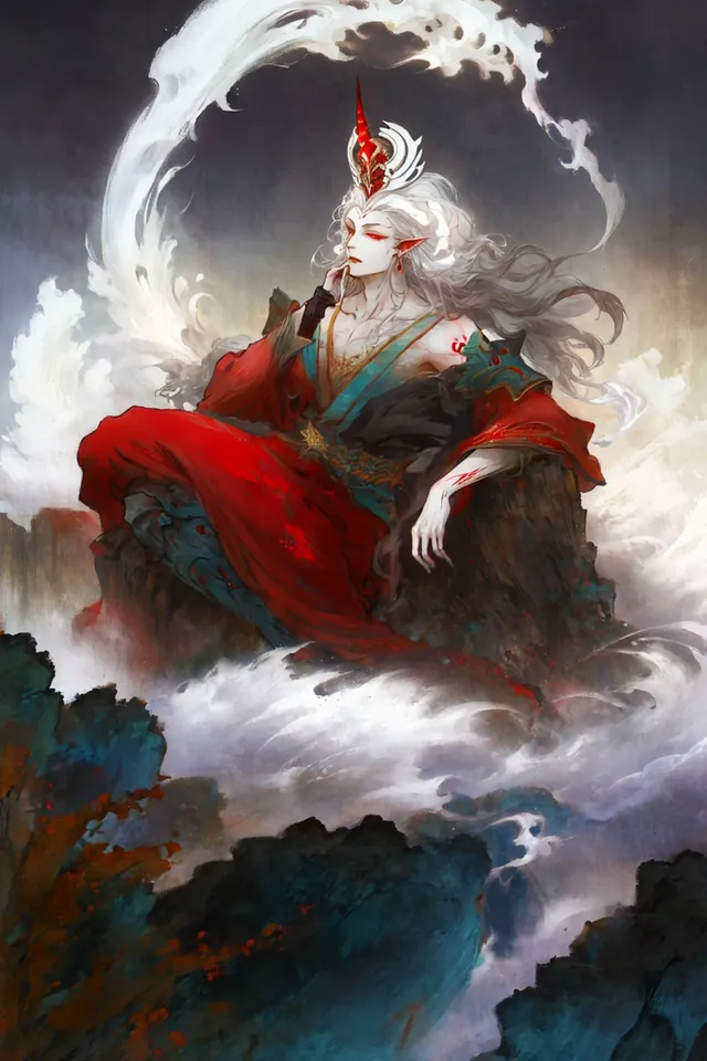 AI image - Li Bu Exclusive | SHMILY Intense Ink & Heavy Color - Shakker