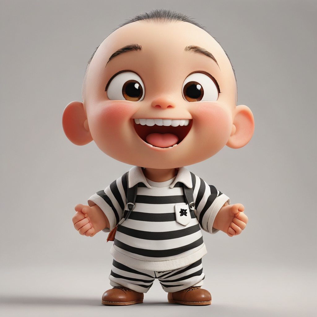 可爱v1.0_3Dcute-LoRA-山竹老师AIGC-LiblibAI