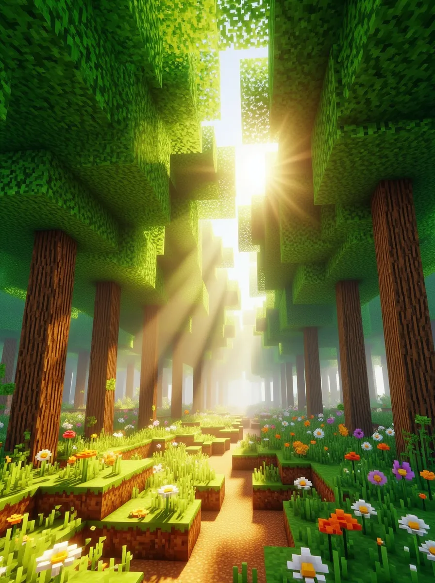 我的世界_极致光影效果-LoRA-田济瑞Stefan-LiblibAI