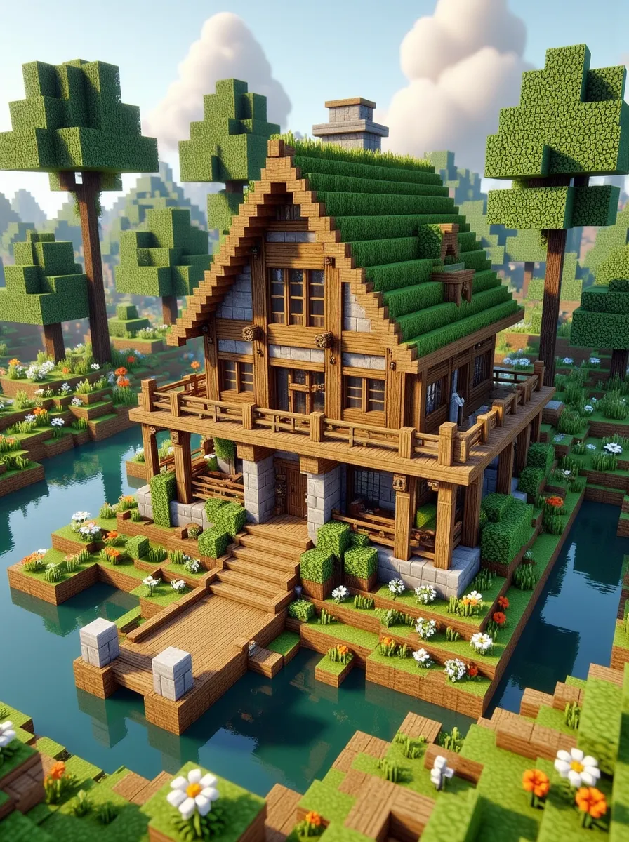 我的世界_极致光影效果-LoRA-田济瑞Stefan-LiblibAI