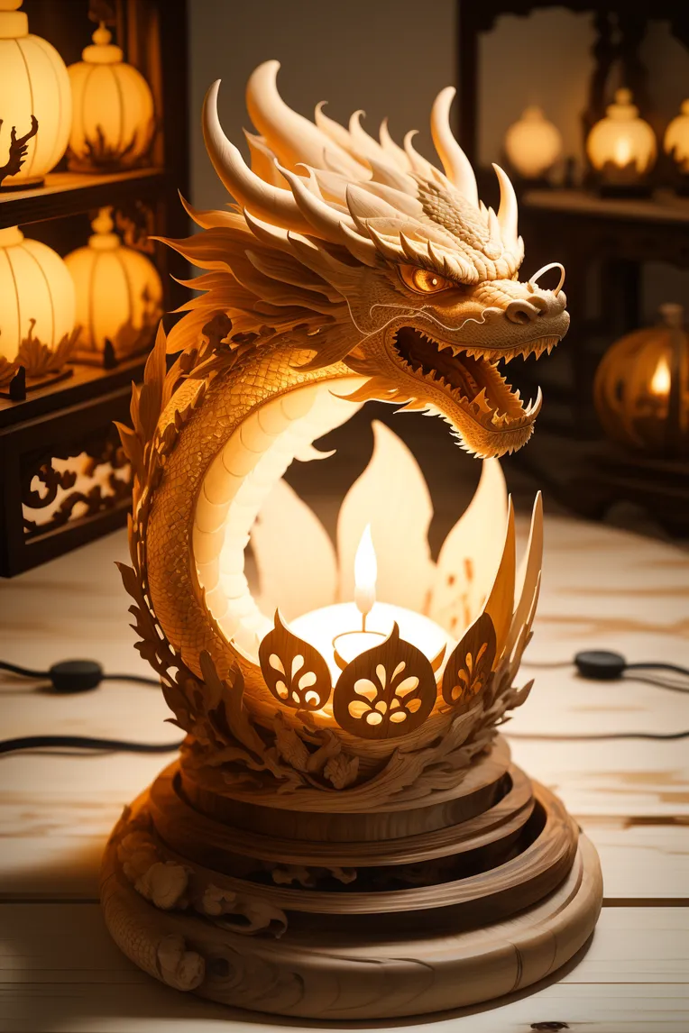 木雕工艺-LoRA-迷惘-LiblibAI